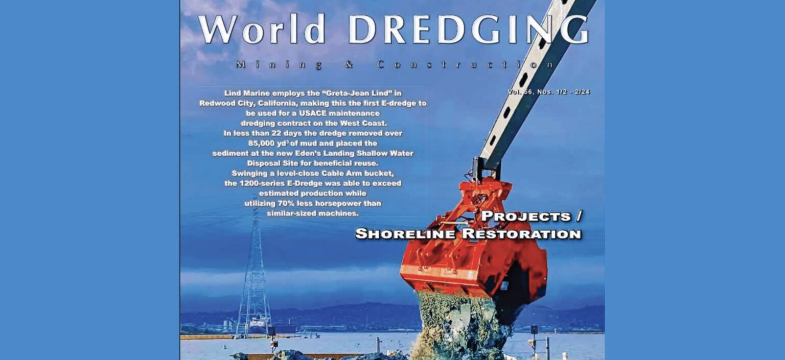Revolutionizing Dredging: Lind Marine's E-Dredge Makes History on USACE ...